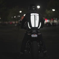 Insanely Reflective Motorcycle Backpack - Glowrider - Moto Loot