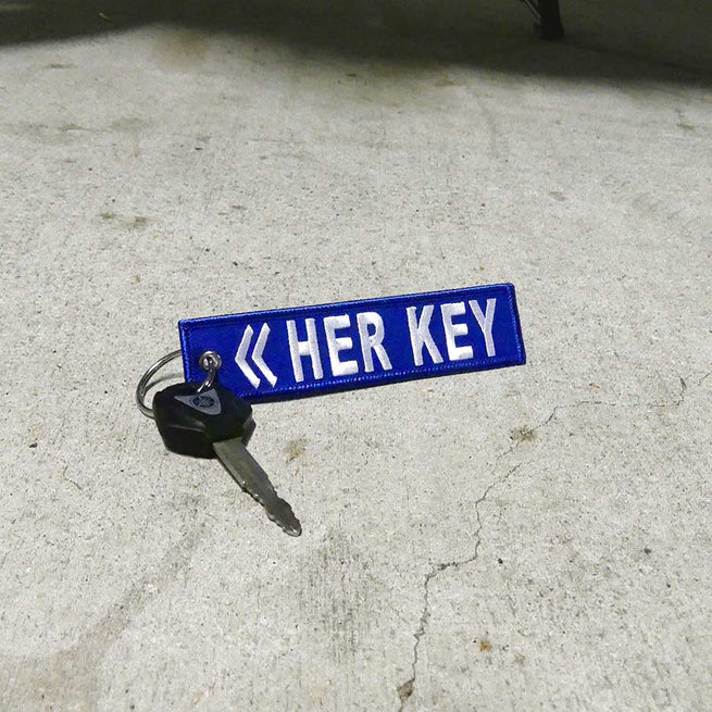 Her Key - Motorcycle Keychain - Moto Loot