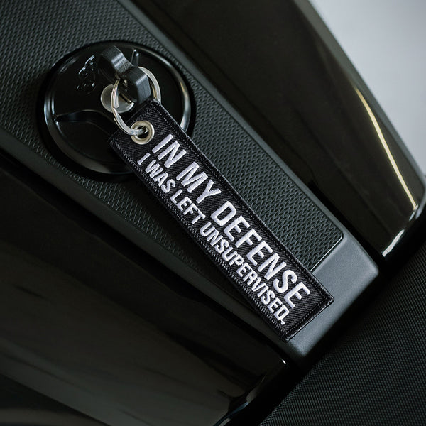 Left Unsupervised - Motorcycle Keychain - Moto Loot