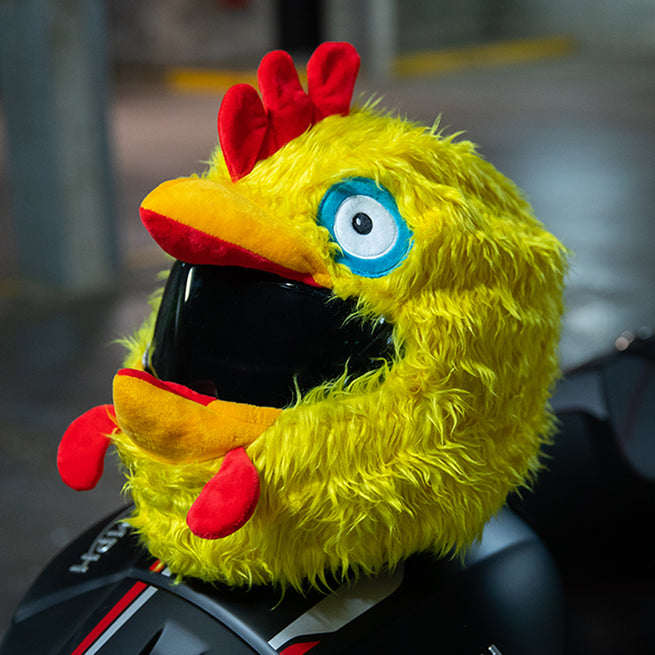 Motorcycle Helmet Cover - Chicken - Moto Loot