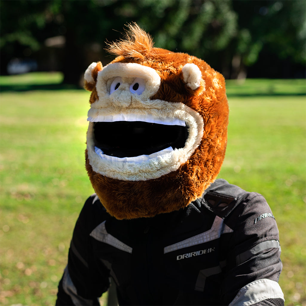 Ski Helmet Covers COOLCASC MONKEY ANIMAL SKI BOARDING HELMET COVER COOL ...