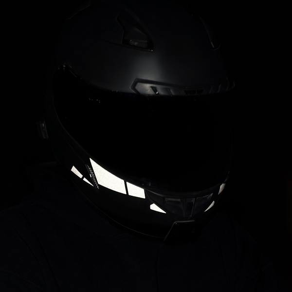 Reflective Helmet Sticker - Stars and Arrows - Moto Loot