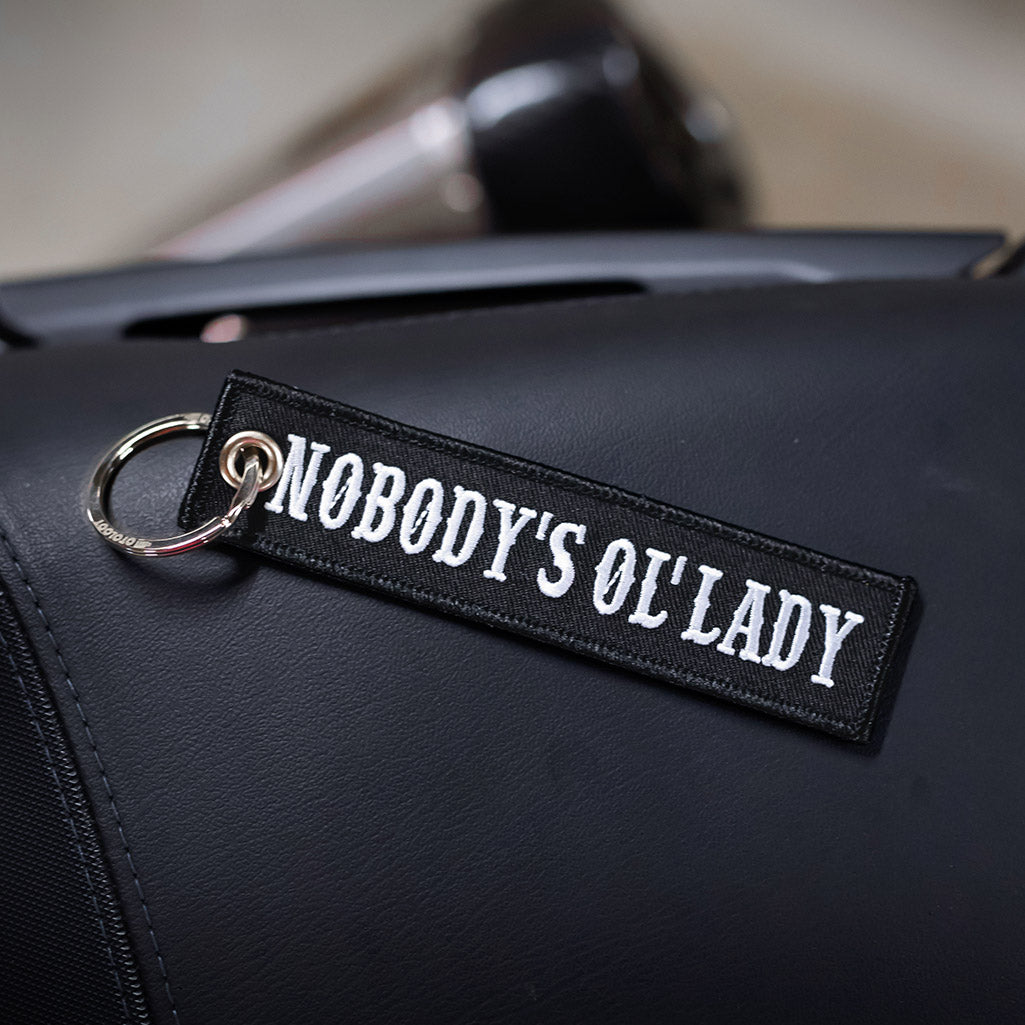 Nobody's Ol' Lady - Motorcycle Keychain - Moto Loot