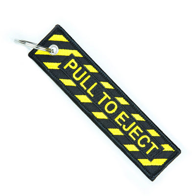 Pull To Eject - Motorcycle Keychain - Moto Loot