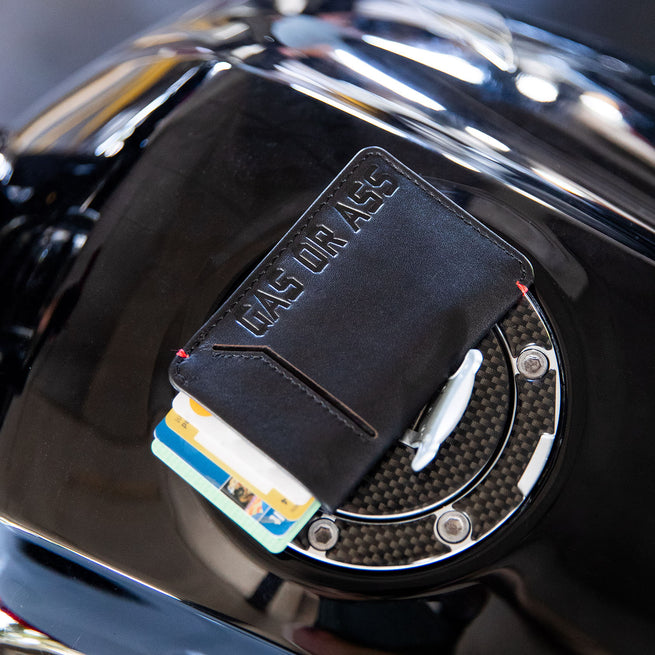 Gas or Ass - Slim Motorcycle Wallet - Moto Loot