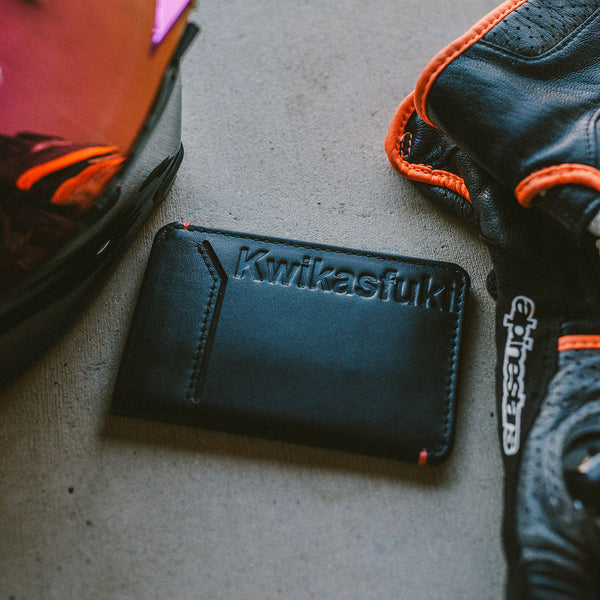 Kwikasfuki - Slim Motorcycle Wallet - Moto Loot