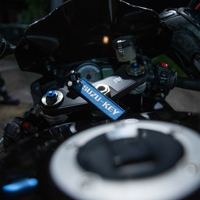 SUZU-KEY - Motorcycle Keychain - Moto Loot