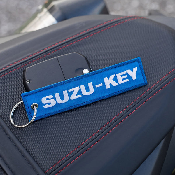 SUZU-KEY - Motorcycle Keychain - Moto Loot