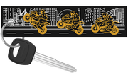 Graphic Key Tags - Moto Loot